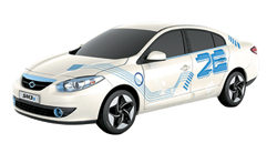 电动出租车首次亮相济州岛，SM3试运行开始