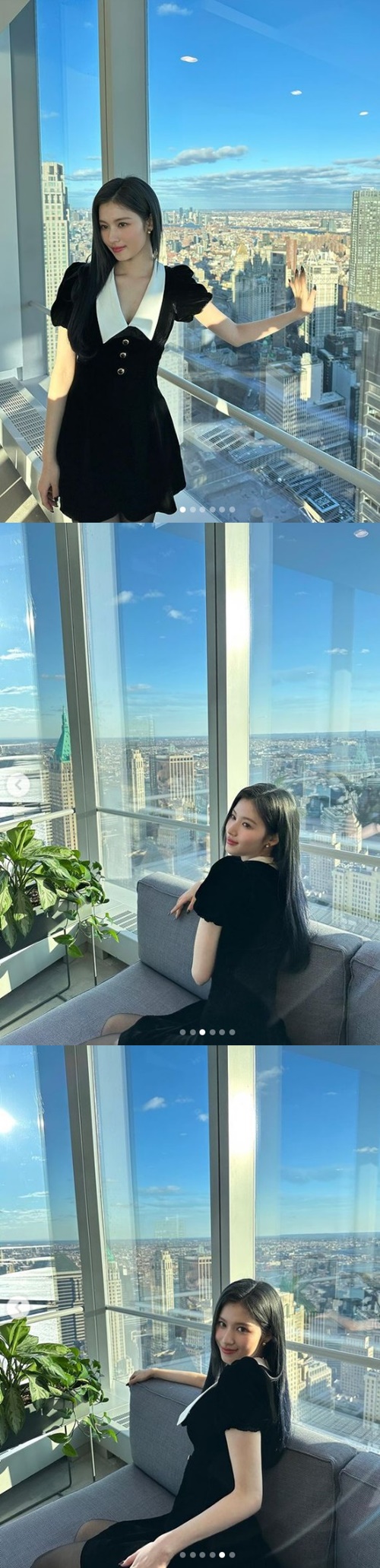 Sana，也太漂亮了…致命的女神颜值‘心动’[M+★SNS]